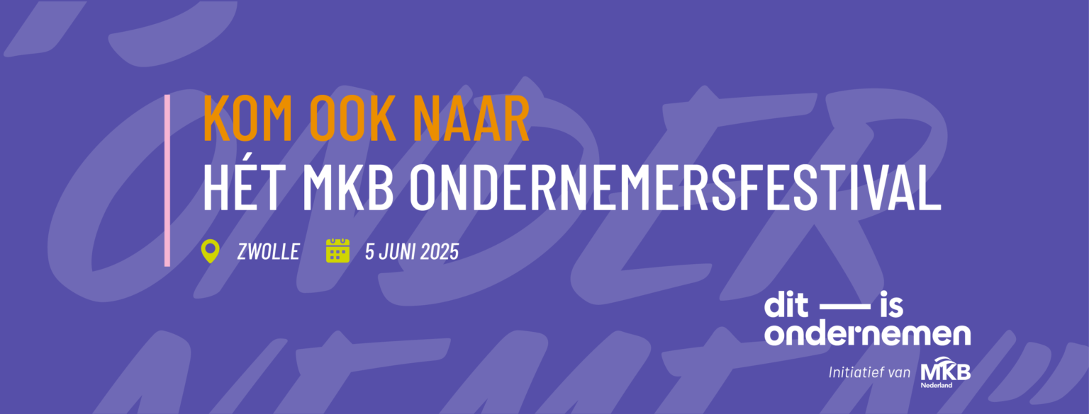 MKB ondernemersfestival - Duurzame Bedrijven Route